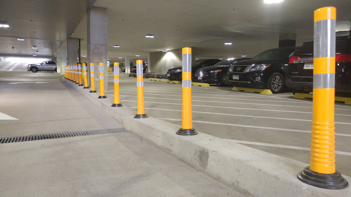 36 Inch Surface Mount Flexible Traffic Posts – eNdoto Corp