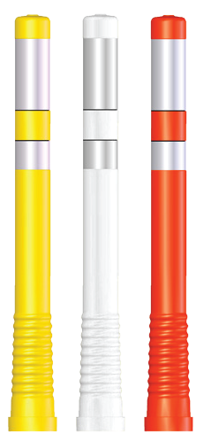 36 Inch Surface Mount Flexible Traffic Posts – eNdoto Corp